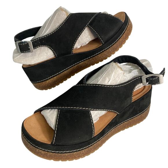 Clarks | Shoes | Clarks Kassanda Step Wedge Sandal Womens Size 6 | Poshmark